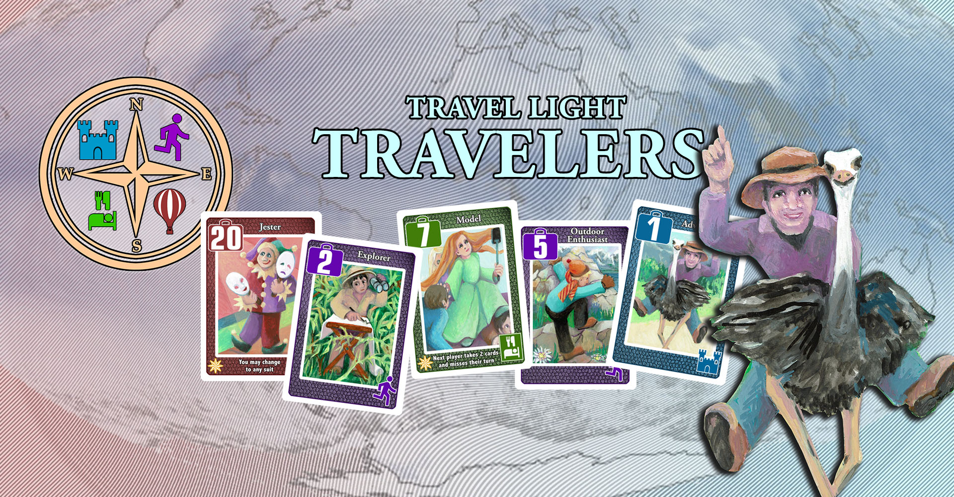Travelers Card Game – KeithKunst Games