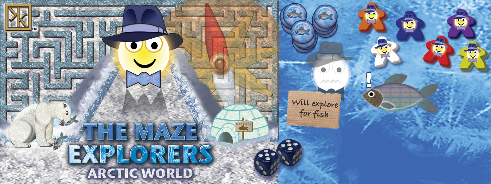 The Maze ExplorersArctic World – KeithKunst Games